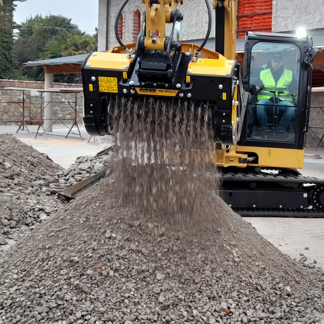 MB-HDS212 Padding Bucket for Mini Excavators