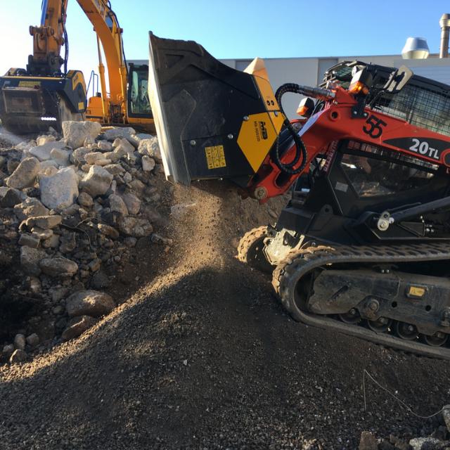 MB-HDS220 Padding Bucket for Loaders & Skid Steers