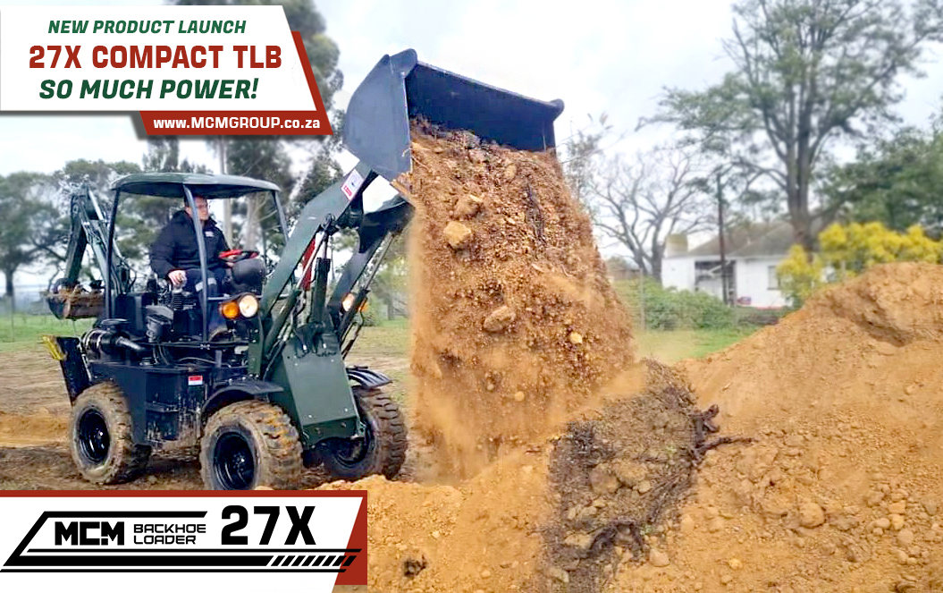 27X TLB | Compact Backhoe Loader | MCM SA