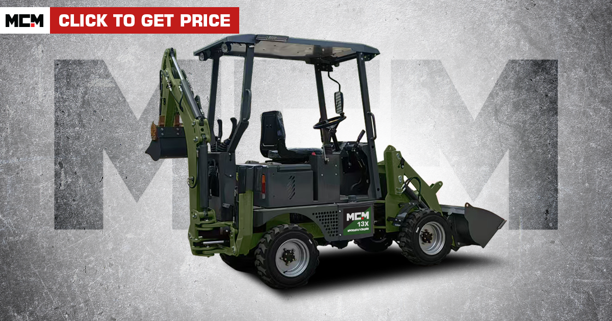 Buy MCM 13X Mini TLB | Kubota Diesel Power