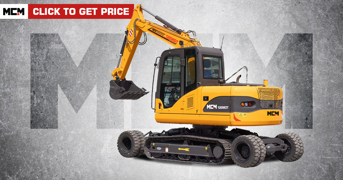 MCM 120WDT Wheel-Crawler Excavator | 73.5kW